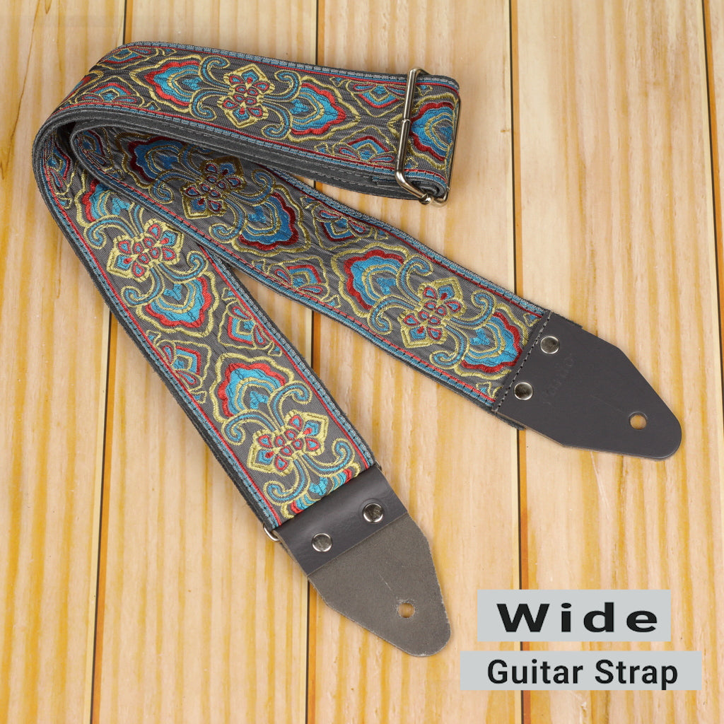 2'5 inch Wide Guitar Strap – Pardo Guitar Straps