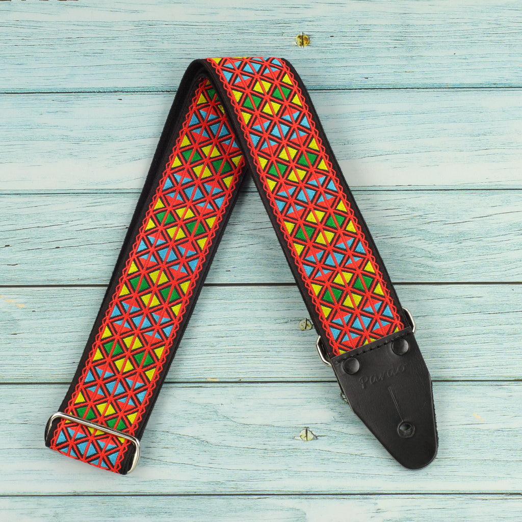 Jimi Hendrix Guitar Strap Monterey | Pardo Hippie Straps