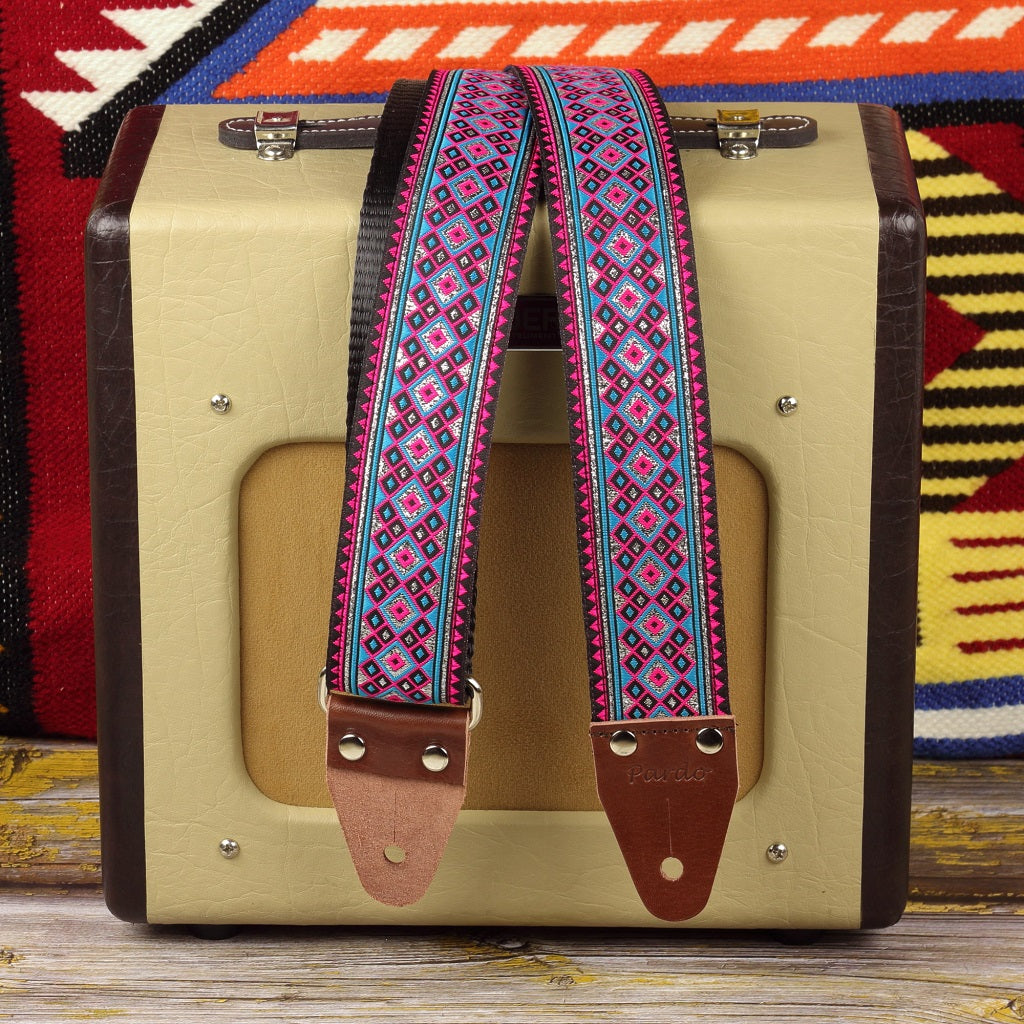 Alien Hippie Guitar Strap – Pardo Guitar Straps